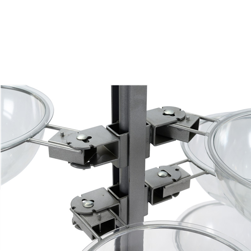 Customizable 4-Tier Acrylic Bowl Display Stand for Retail and Events ...