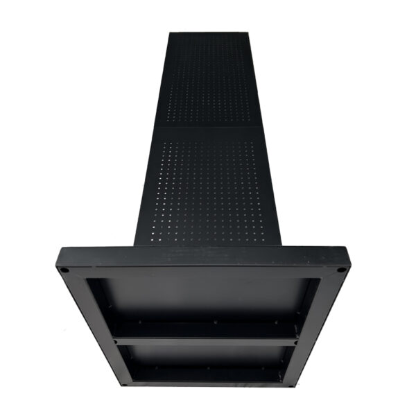 Customizable Black Pegboard Jerky Display Rack for Retail Stores ...