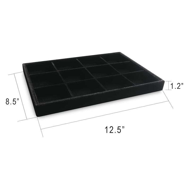 Frebeauty Stackable Velvet Jewelry Organizer Trays (Set of 2) – NACYC ...